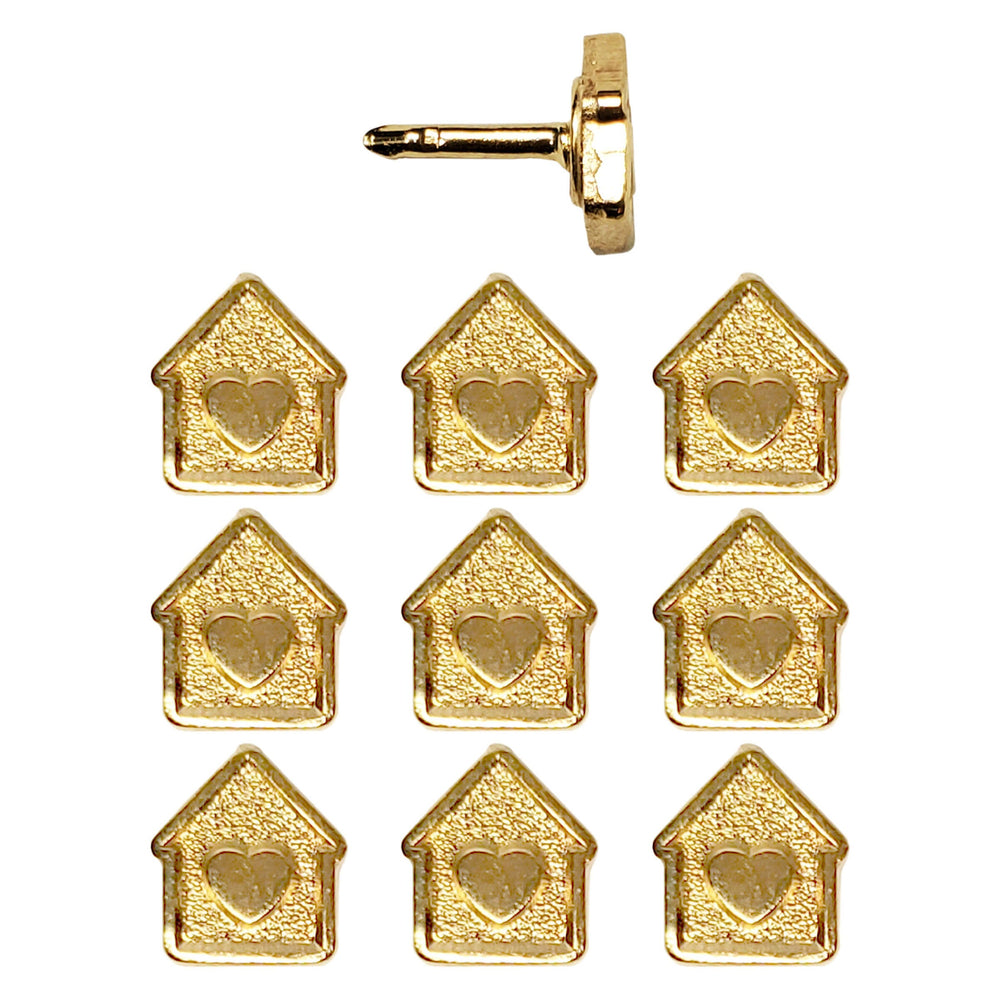 Mini House Push Pins - House Map Pins - House Shaped Pins – Push Pin ...