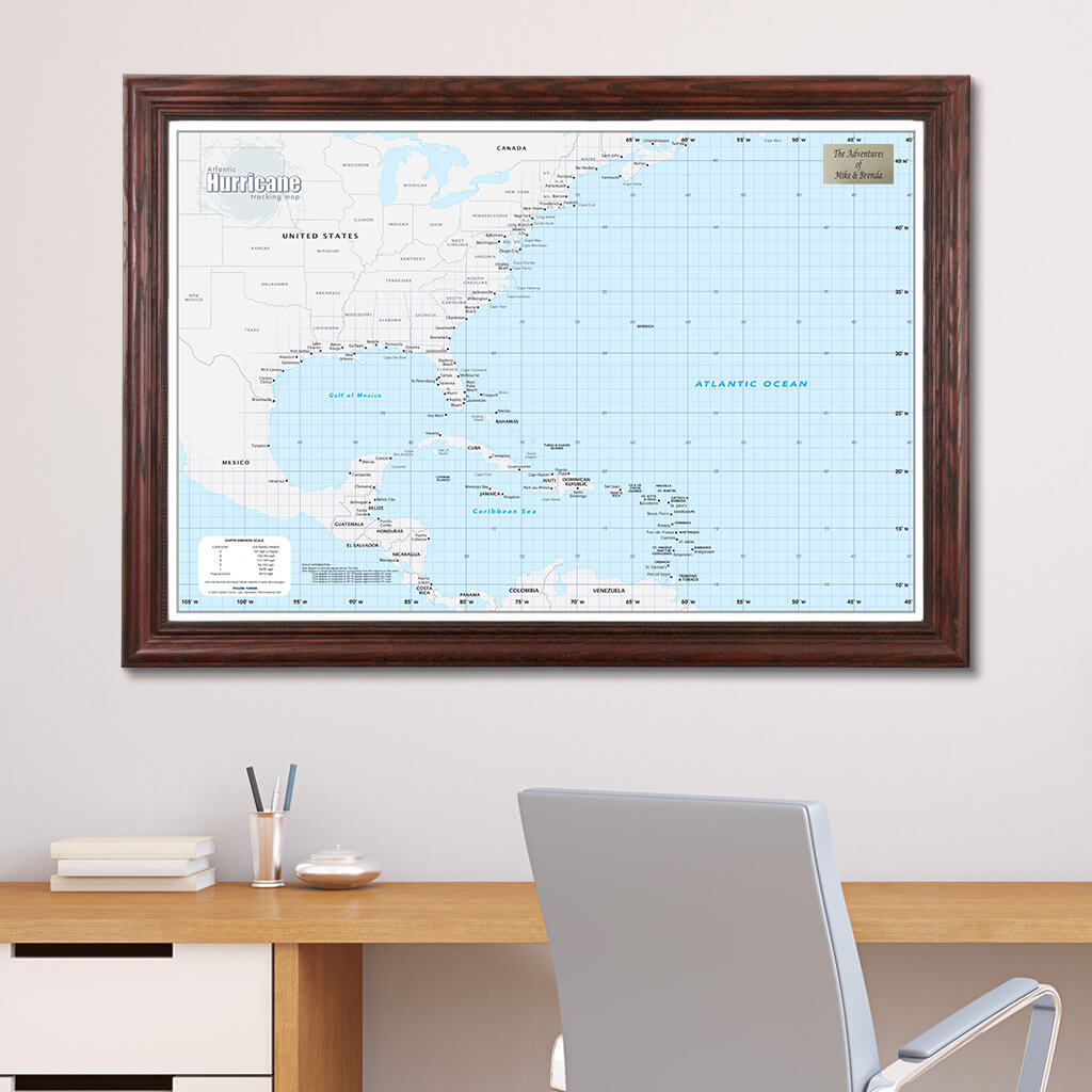 Hurricane Tracking Map | Tropical Storm Tracker Map | Atlantic ...