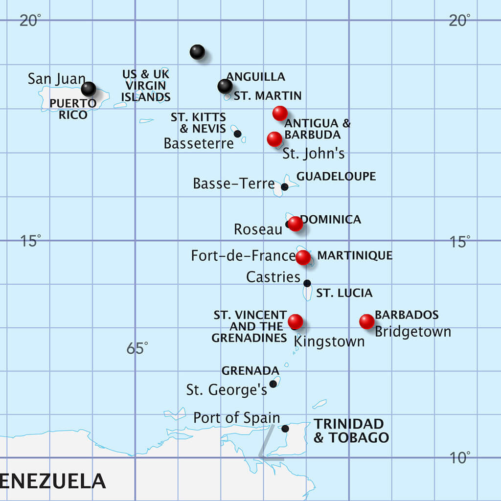 Hurricane Tracking Map | Tropical Storm Tracker Map | Atlantic ...