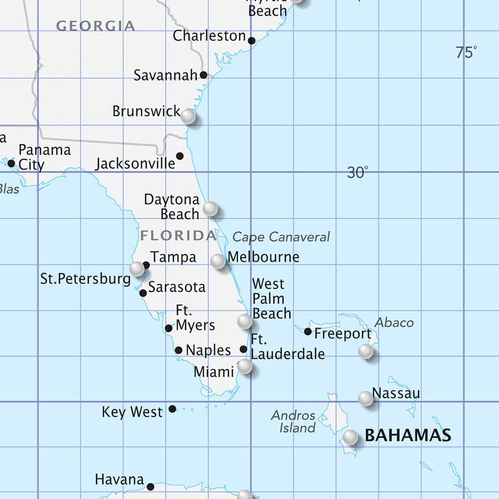 Hurricane Tracking Map | Tropical Storm Tracker Map | Atlantic ...