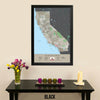 California County Travel Map | Detailed Map of California – Push Pin ...