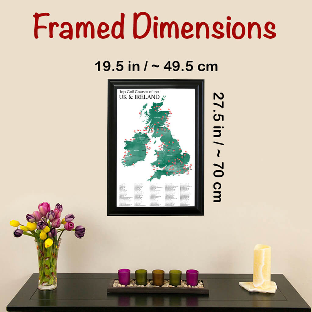 Map of UK Golf Courses | UK Golf Course Tracker Map | UK Golf Map ...