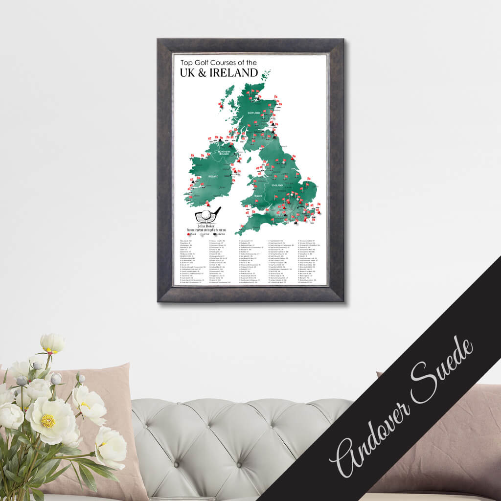 UK and Ireland Golf Courses Map | Golf Map of Ireland and the UK | Golf ...